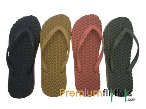 Women's Natural Rubber EVA Flip-Flops With Picnic Bubble Pattern ...